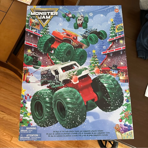 Monster Jam | Toys | Monster Jam Advent Calendar 225 Holiday Series 72 ...
